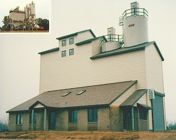 Concrete Batch Plant Enclosure Buildings (indoor)